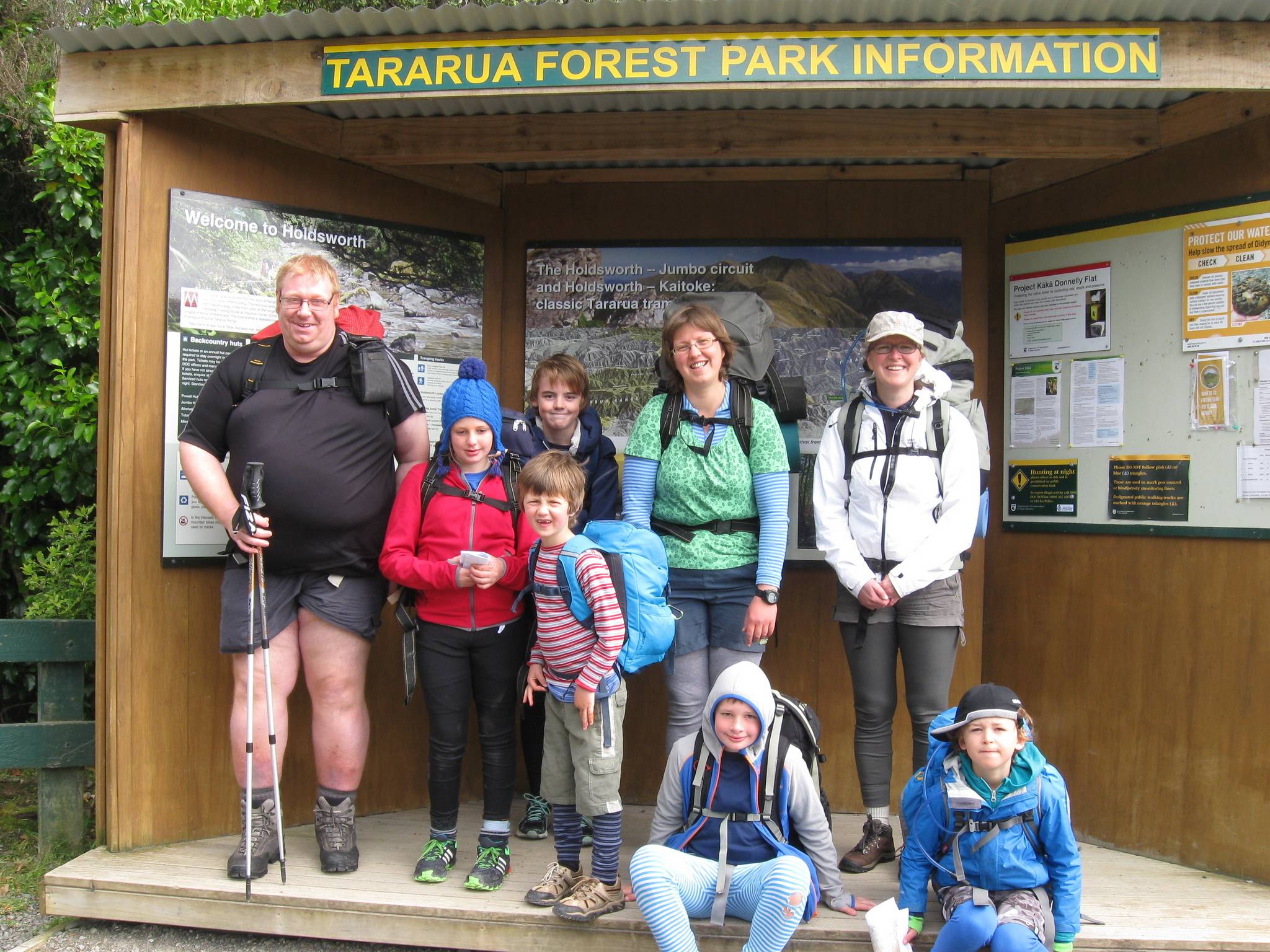 Family group tramp to Powell hut and Totara Flats hut – Wellington ...