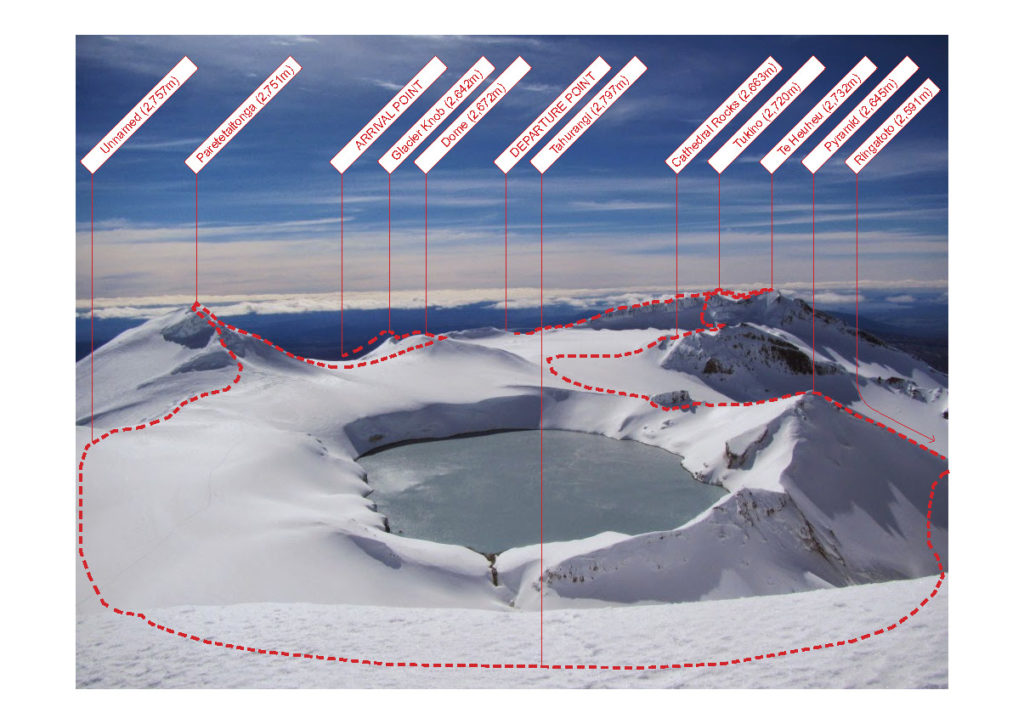Ruapehu Summits from the Lodge – Wellington Tramping and Mountaineering ...