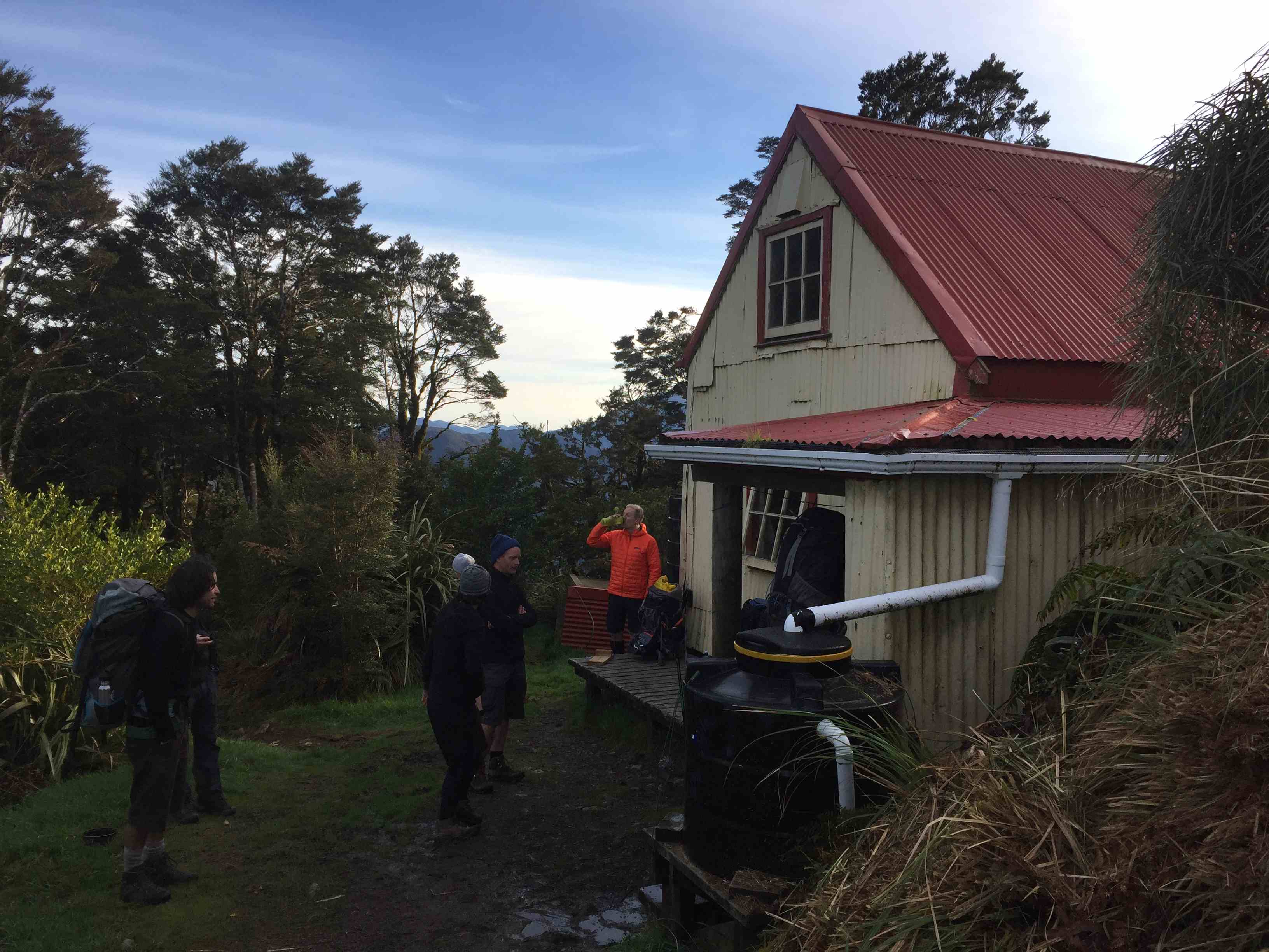 Field Hut on a beautiful morning (Ross) – Wellington Tramping and ...