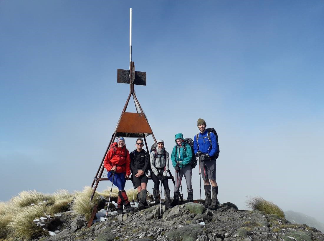Mt Holdsworth summit – Wellington Tramping and Mountaineering Club