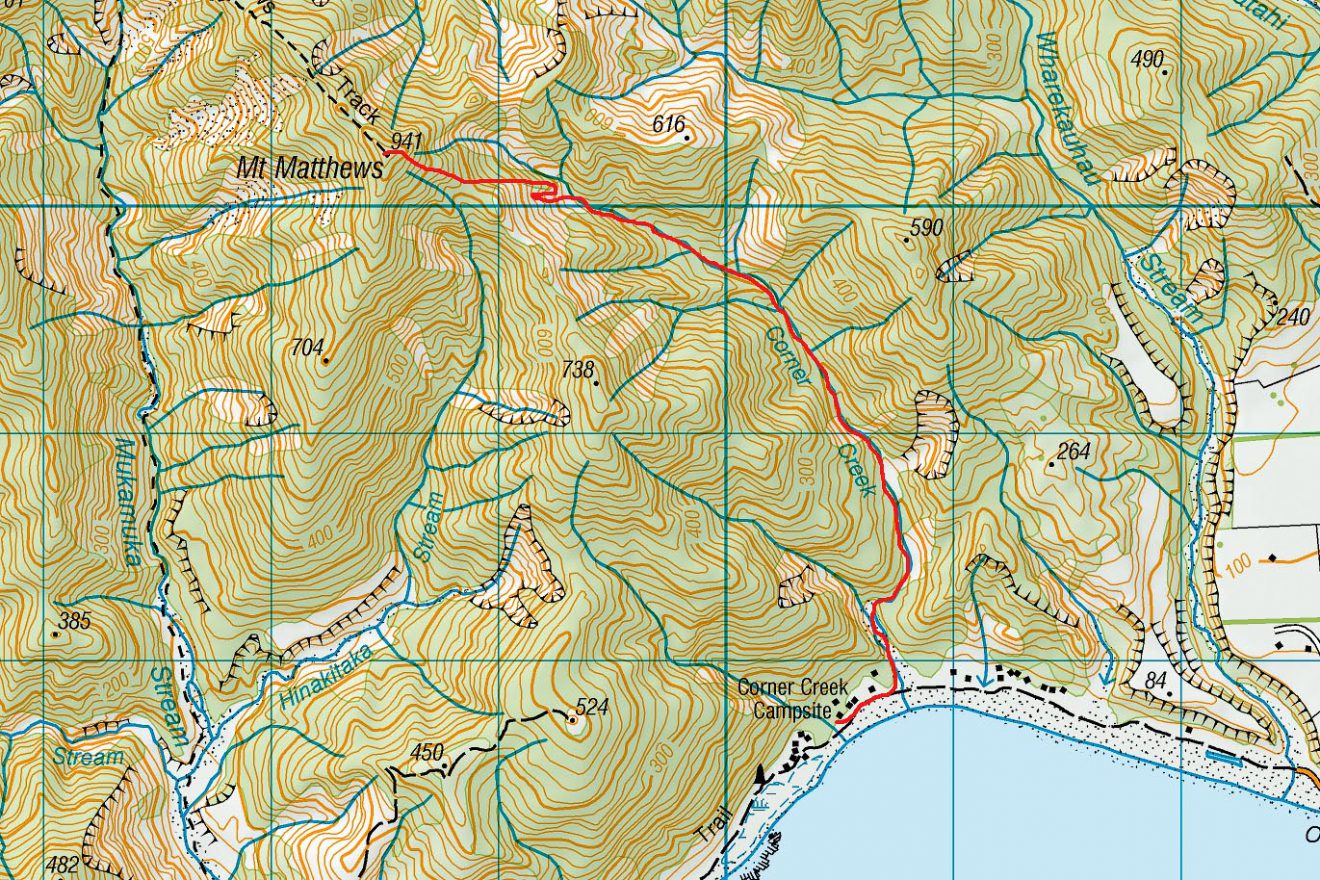 Mt Matthews from Corner Creek – Remutaka Forest Park – Wellington ...
