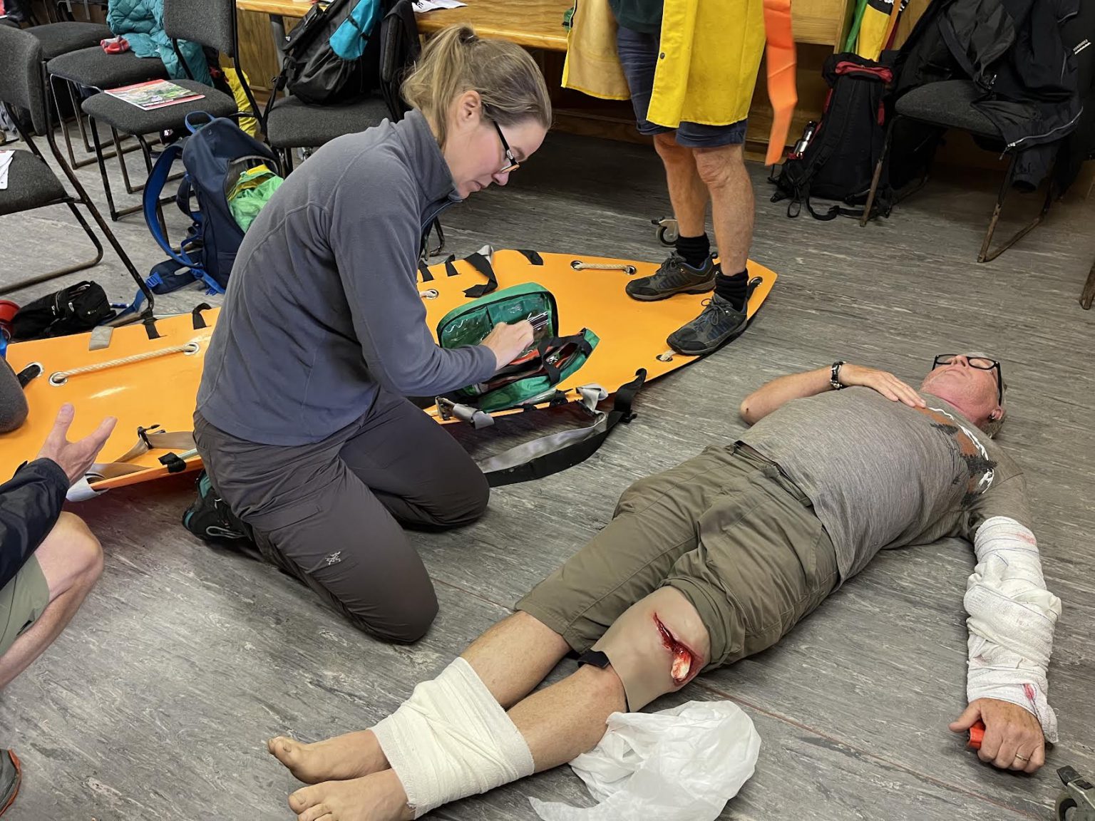 Keeping calm under pressure: first aid for the outdoors – Wellington ...