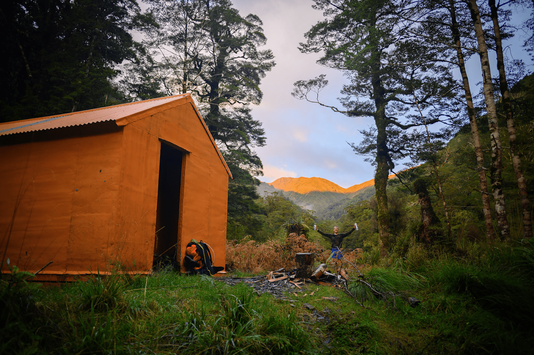 Arete Forks Hut – Tararua Forest Park – Wellington Tramping and ...