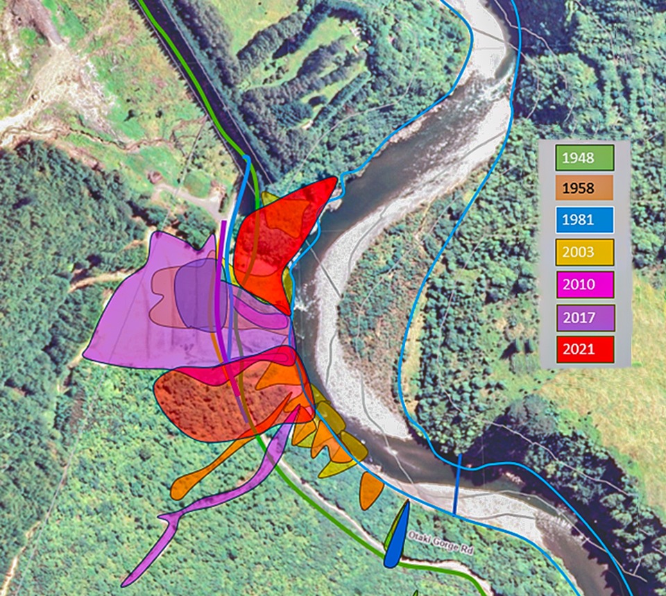 Blue-Bluff-slips-KCDC – Wellington Tramping and Mountaineering Club